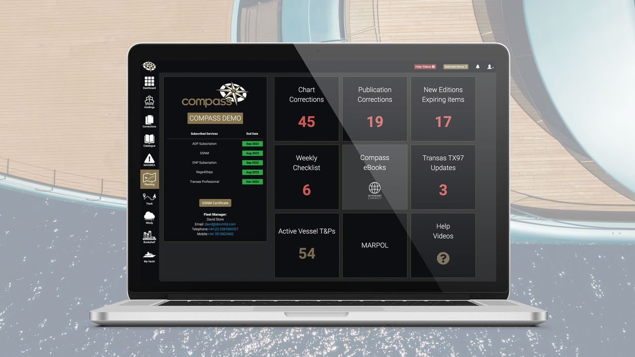 Compass: Your All-In-One Superyacht Navigation Hub